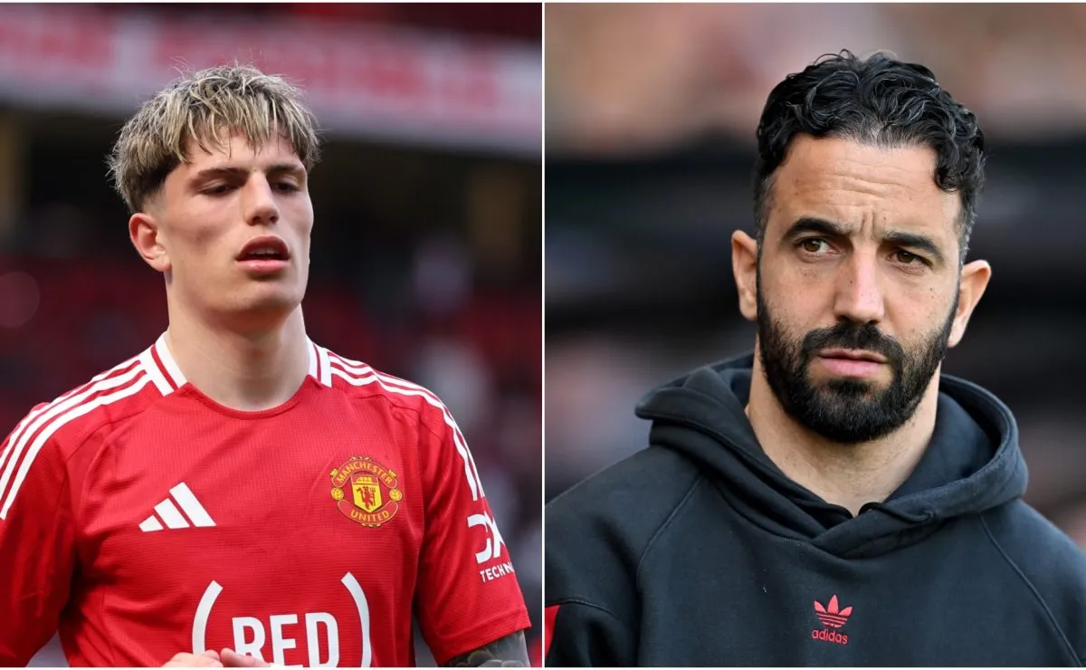 Ruben Amorim breaks silence on young star Alejandro Garnacho’s ...