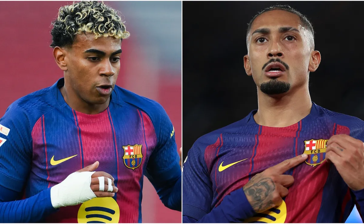 Are Lamine Yamal and Raphinha starting today? Lineups for Barcelona vs ...