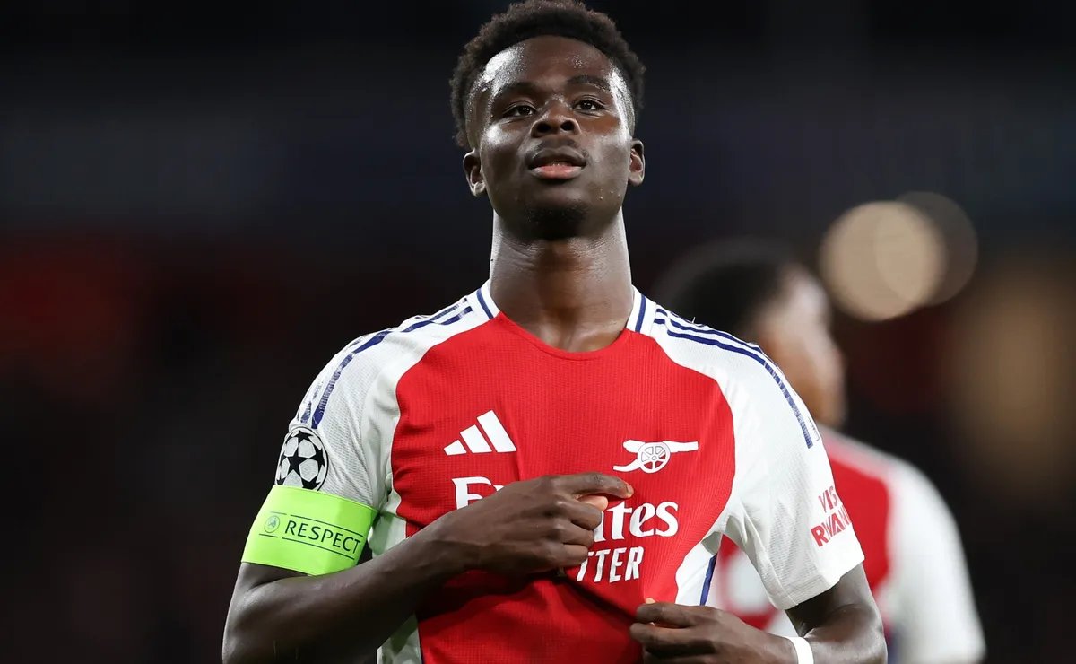 Bukayo Saka signs nearly $20M per year contract with Arsenal, still far ...