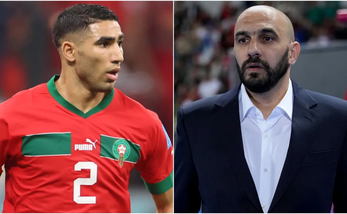 Achraf Hakimi faces World Cup 2026 turmoil as Morocco coach Walid ...